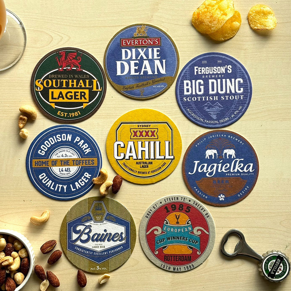 Everton Beer Mats – Halftimeclub.co